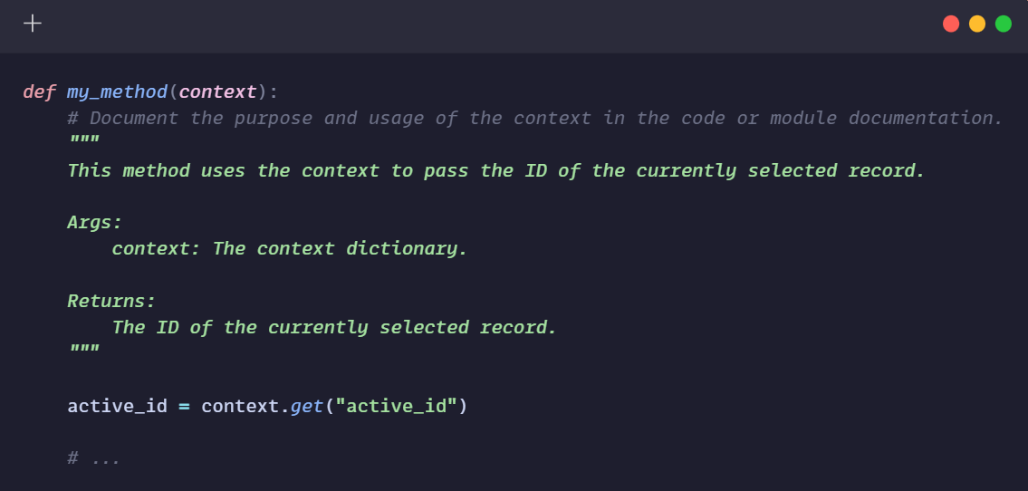 How To Use Context Safely In Odoo With Code Examples